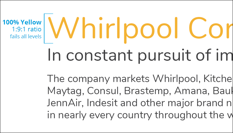 Inclusive Design | Whirlpool Corporate Style Guide