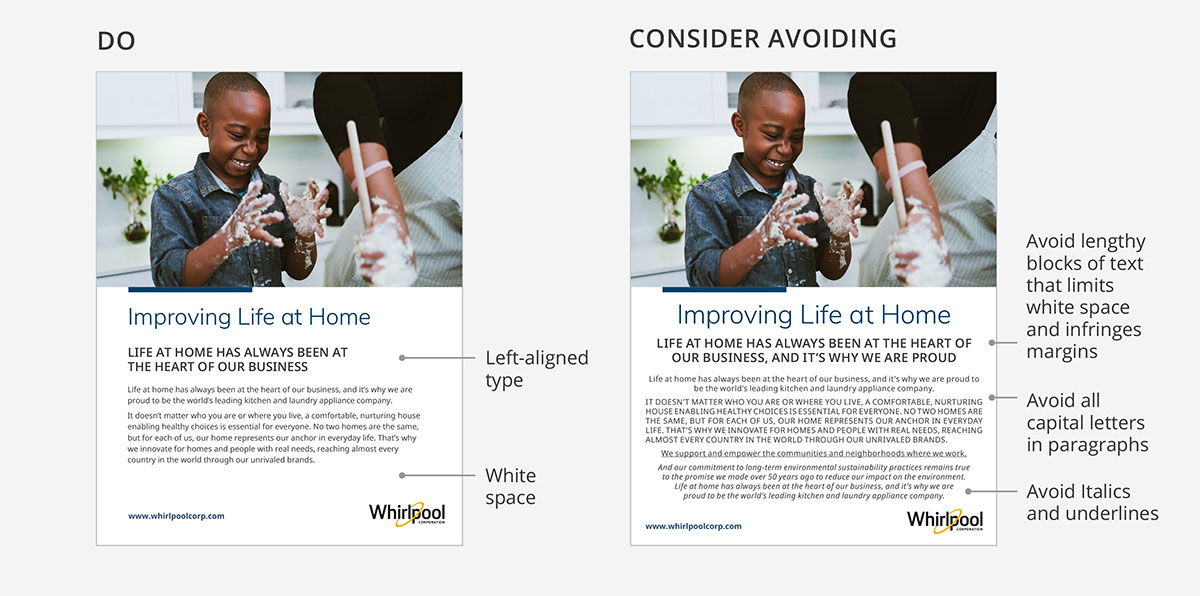 Inclusive Design | Whirlpool Corporate Style Guide